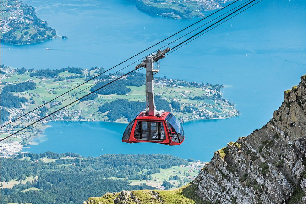 Golden Round Trip to Mt Pilatus from Zurich